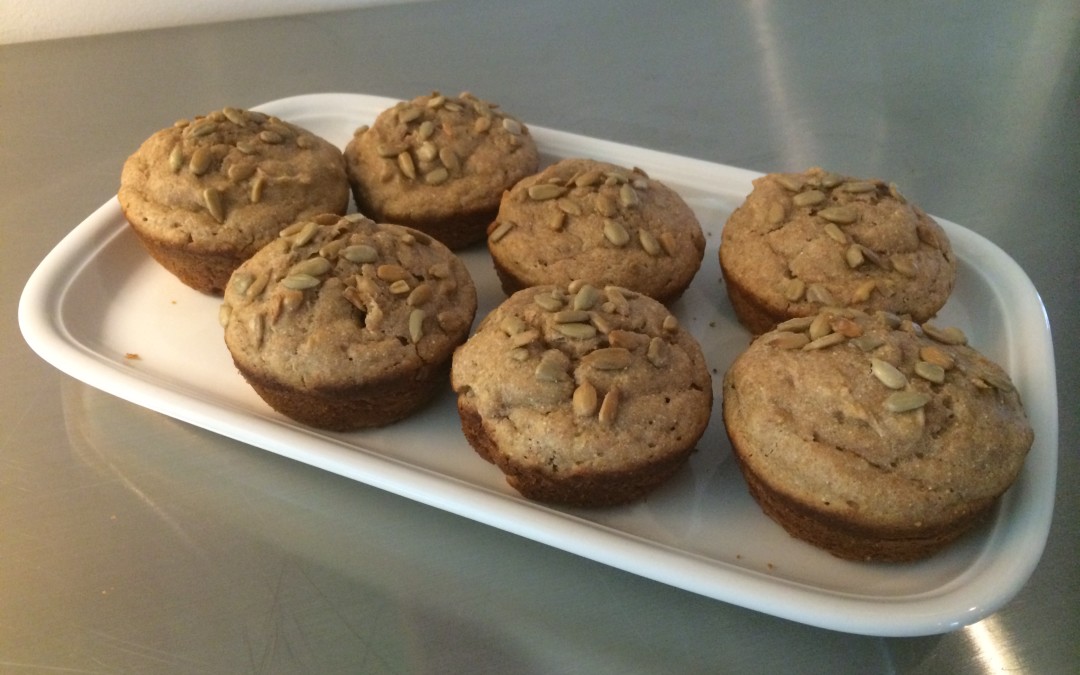 Apple Fig Muffins | glasshousekitchen
